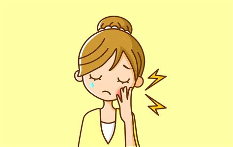 牙龈肿痛卡通图片 牙龈肿痛图片卡通 牙龈肿痛图片消肿 大山谷图库