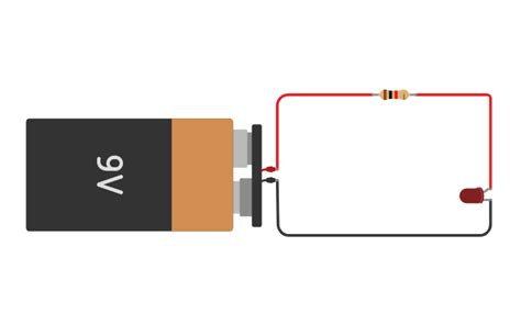 Circuit Design Led Tinkercad