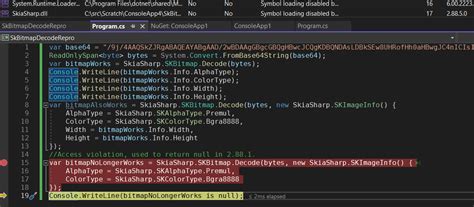 SKBitmap Decode Access Violation W Span And SKImageInfo Issue 2634 Mono SkiaSharp GitHub