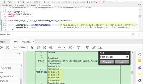 Solved Rt1160 Sdk Clockpllpostdivt In File Fslclockh Has The