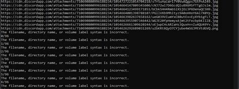 The Filename Directory Name Or Volume Label Syntax Is Incorrect Issue 1 Kingularity