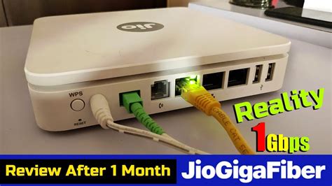 Jio Gigafiber Broadband Speed Test After Month Of Use PART YouTube