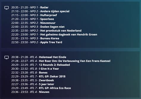 Dashticz Module Tv Guide Dutch Domoticz