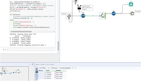 Solved Python Tool Output Is Different To Print Statement Alteryx