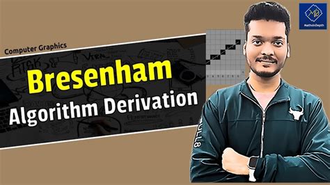 Proof Of Bresenhams Line Drawing Algorithm Explained With Notes L Computer Graphics Youtube