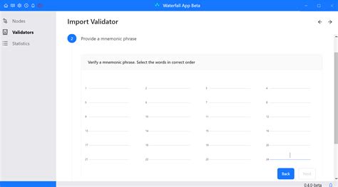 Setup Native Node App Mainnet Win Documentation