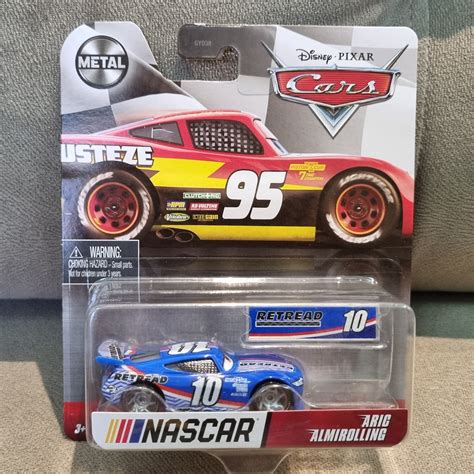 Mattel Cars Nascar Aric Almirolling 10 Myni