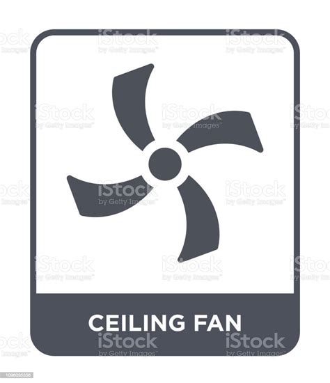 흰색 배경에 팬 아이콘 벡터 천장 천장 팬 유행 가득 전자 장치 컬렉션에서 아이콘 실링팬에 대한 스톡 벡터 아트 및 기타 이미지