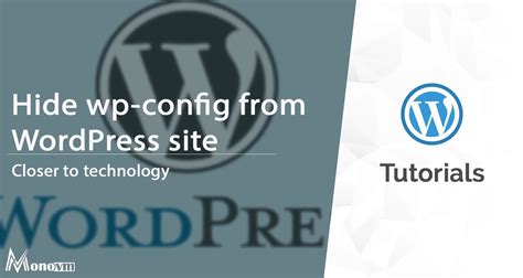 How To Hide Wp Config On A WordPress Site