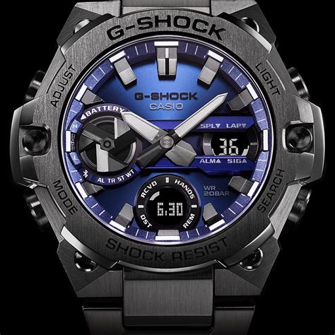 This Is G Shock G Steel Gstb400 1a The Slimmest G Steel Watch Yet At