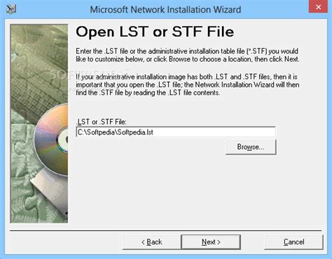 Network Installation Wizard 21 Download Review Screenshots