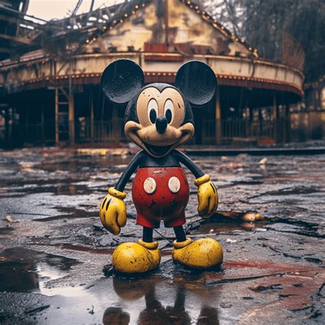 Mickey Mouse Abandoned Amusement Park R Aiart