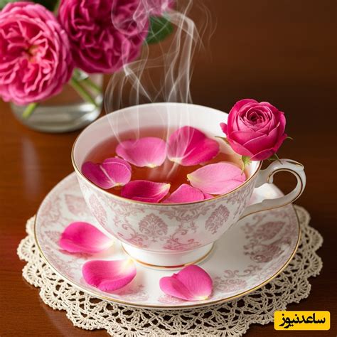 18 خواص شگفت‌انگیز دمنوش گل محمدی برای سلامتی و آرامش بدن