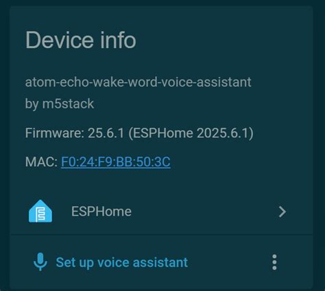 Atom Echo M5 Troubleshooting Esphome Home Assistant Community