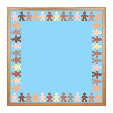 Multicultural Printable Paper Border