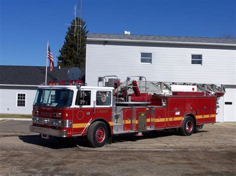 1990 Pierce Alf 100 Foot Ladder Q1220 Fenton Fire