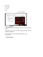 Wk5 Lab 5 TCPIPUtilities Comp204 Docx Shrutva Patel Date 2 6 2021