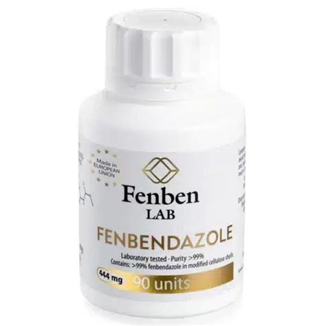 Fenbendazole 444mg Capsules More Than 99 Top Quality Fenben Lab