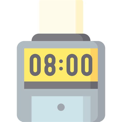Punch Clock Special Flat Icon
