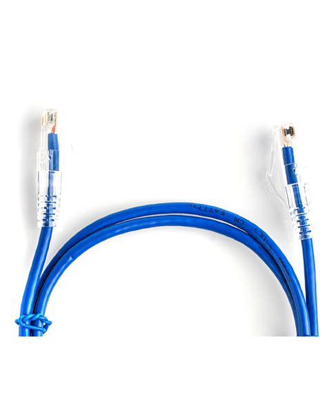Nitrotel Cat6e 3ft Blue UTP Slim Patch Cord 28 AWG Riaz Computer