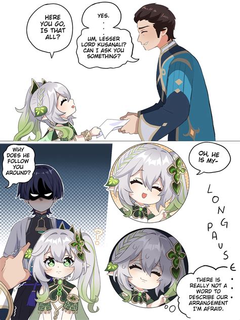 Nahida Scaramouche And Wanderer Genshin Impact Drawn By Julydelic Danbooru