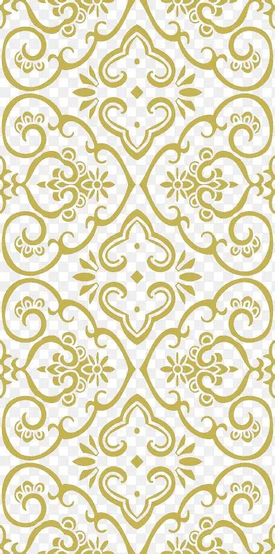 手绘黄色花纹藤蔓png图片素材下载 图片编号8583811 Png素材网