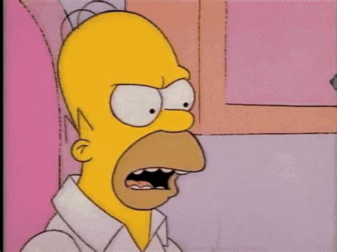 Simpsons Homer  Simpsons Homer Anger Discover And Share S