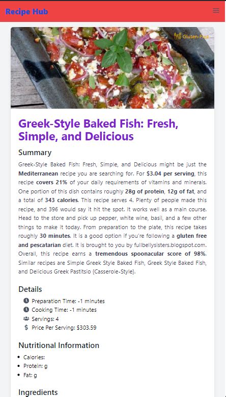 Github Ayushivashisth Webledger Assignment Create An Interactive Recipe Application As A Full