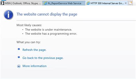 Unable To Retrieve Parameters Crystal Web Service Ifs Community