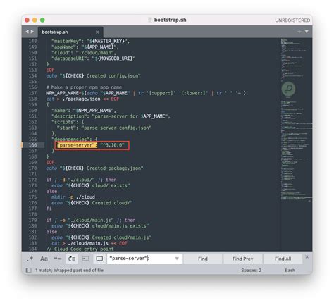 Debugging Cloud Code Of An Already Existing Parse Server App On