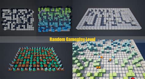 Random Gameplay Level 카테고리 코드 플러그인 Ue 마켓플레이스