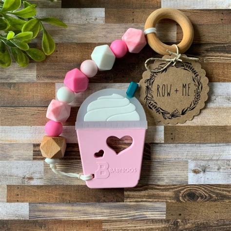 Silicone Teether Rings Row Me