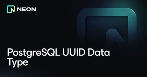 Postgresql Uuid Data Type