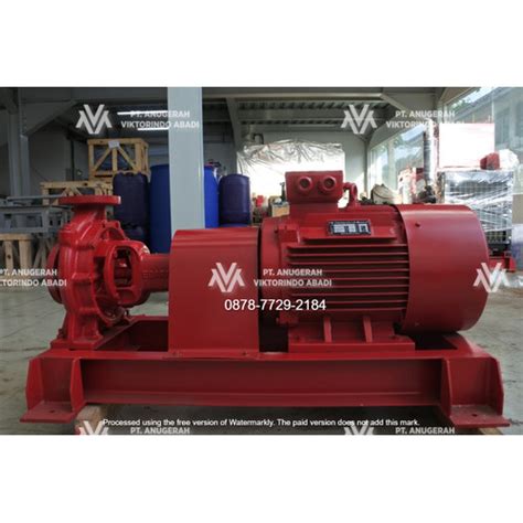 Jual Hydrant Fire Fighting Pump Electrical Motor With Control Panel