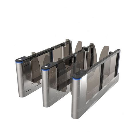 Automatic Access Control Swing Barrier Fast Speed Gate Turnstile With Card Reader Terminal