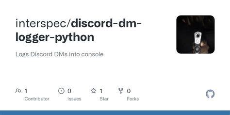 Github Interspecdiscord Dm Logger Python Logs Discord Dms Into Console