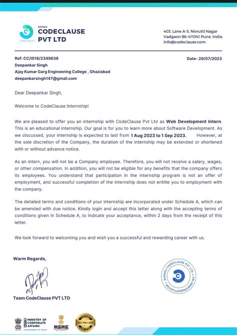 Deepankar Singh On Linkedin Codeclause Internship Webdevelopment Opportunity