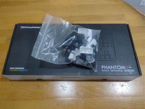 Mod Tecware Phantom RGB Backlit Mechanical Keyboard Computers Tech Parts Accessories