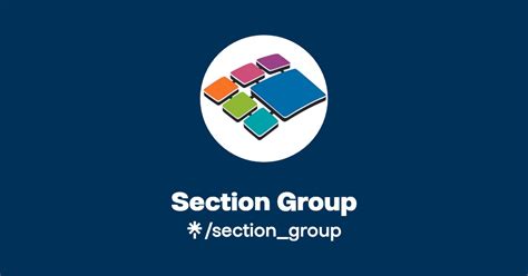 Section Group Instagram Facebook Linktree