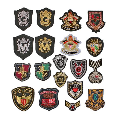 캠퍼스 옷 구멍 블랙화이트 M 자수 천 스티커 의류 액세서리 배지 패치 스티커패치 Aliexpress