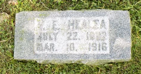 Chief Virgil Elmer Healea 1862 1916 Find A Grave Memorial