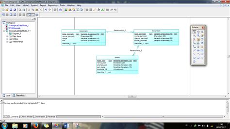 Contoh Penggunaan CDM Conceptual Data Model OSIS SMA