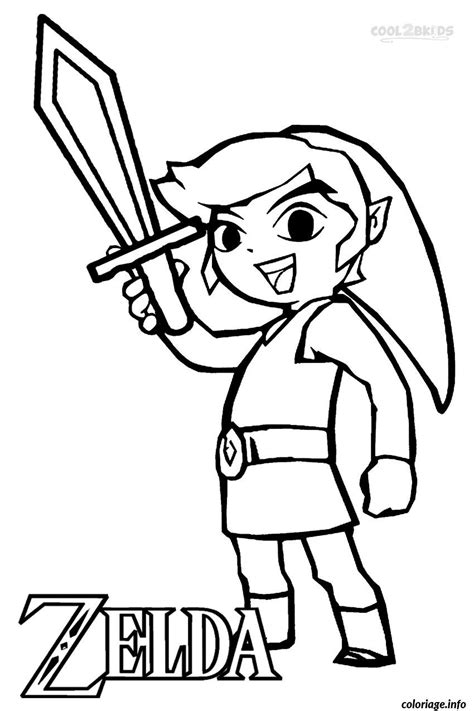 Coloriage Dessin Zelda 6 Dessin