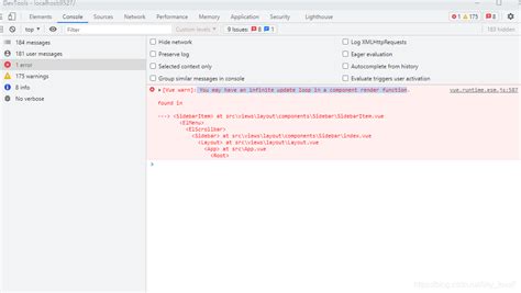 Vue 登陆成功后卡死，不跳转首页，提示 You May Have An Infinite Update Loop In A