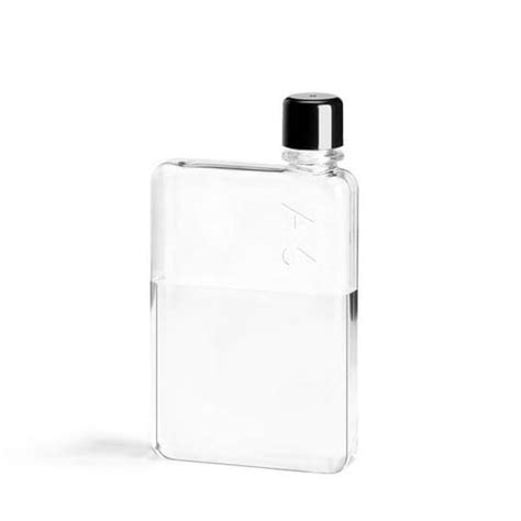 Memobottle A5 Clear Reusable Water Bottle