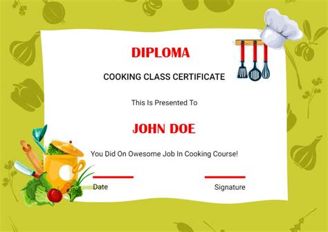 Diploma Certificate Sample