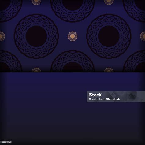 텍스트와 빈티지 패턴에 대한 장소초대 카드를 준비합니다 고급 패턴과 파란색의 인쇄 디자인 엽서를위한 고급 벡터 템플릿 0명에