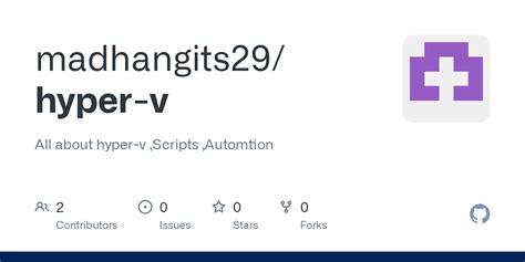 Github Madhangits Hyper V All About Hyper V Scripts Automtion