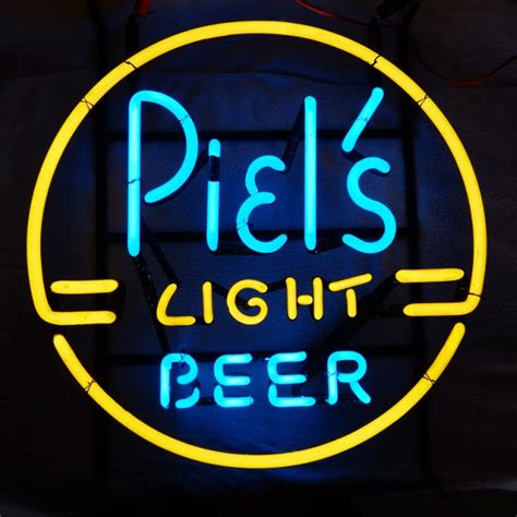 Piels Light Beer Neon Sign At