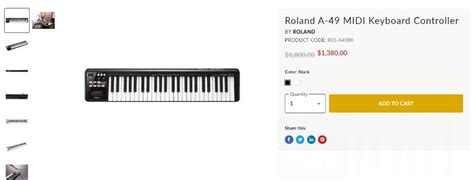 Roland Midi Keyboard 興趣及遊戲 音樂、樂器 And 配件 樂器 Carousell